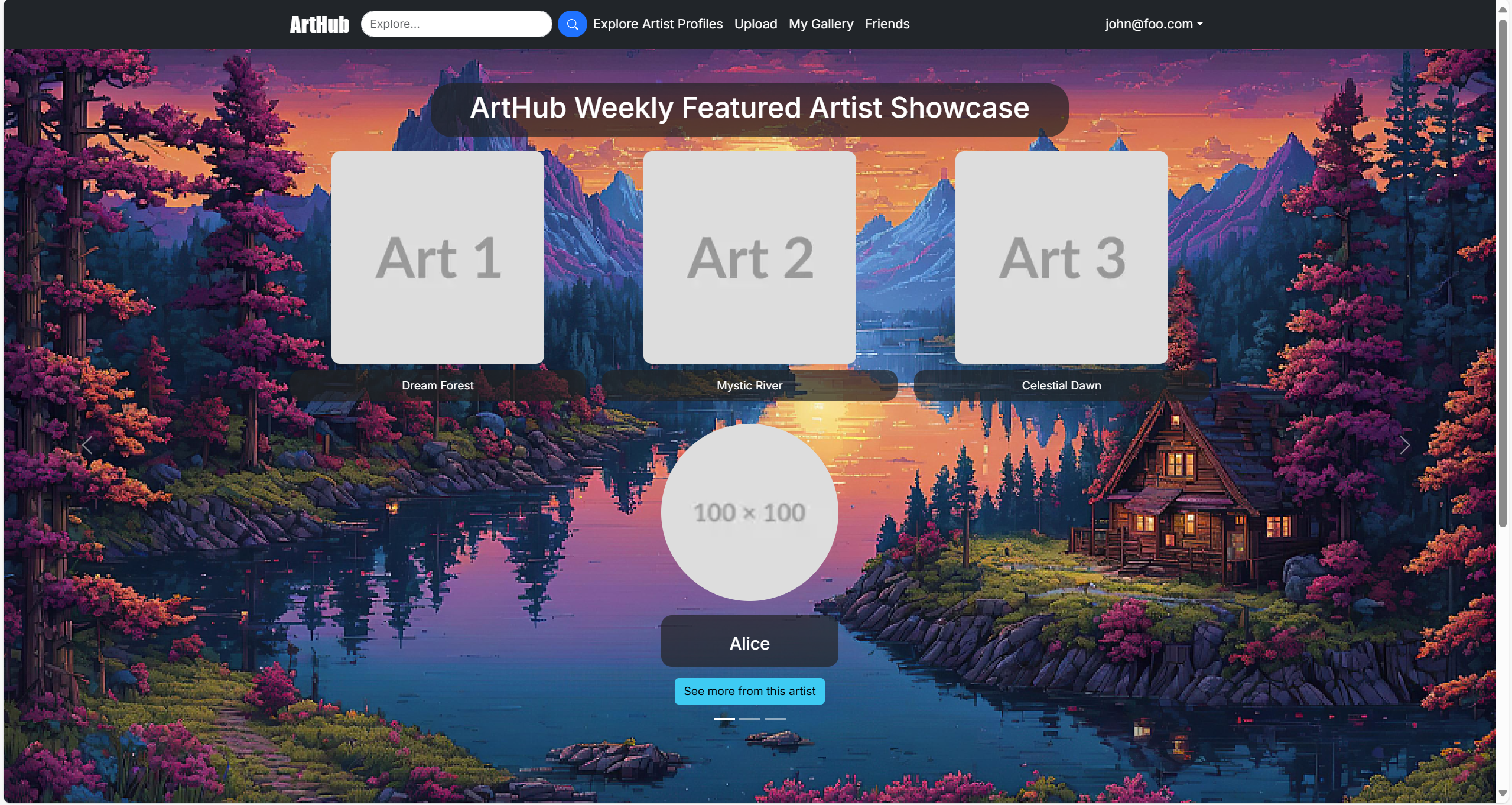 ArtHub | By Joshua, Darin, Justin, Keita, and Rolando